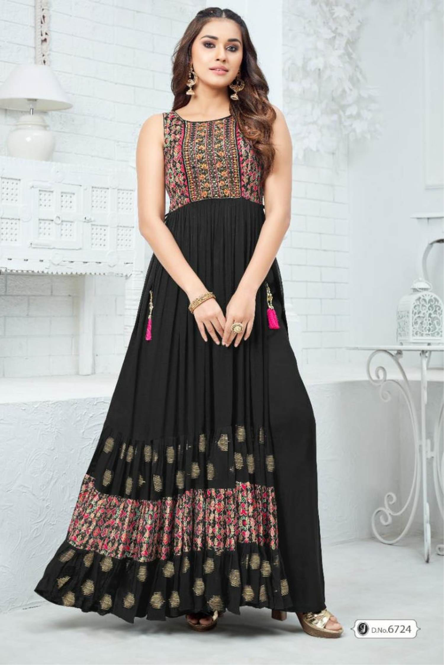 Navy Blue Color Party Wear Designer Indo Western Plazo Suit :: ANOKHI ... Navy Blue Color Party Wear Designer Indo Western Plazo Suit :: ANOKHI ...